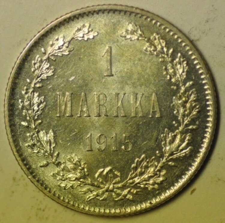 mw23711 Finland under Russia; Silver Markka 1915 S Nicholas II KM#3.2 UNC商品について額面 マルッカ流通/非流通 非流通材質 銀発行年 1915年KM番号 KM#3.2...