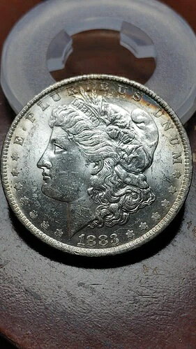 1883 O Morgan Silver Dollar $1 BU UNC Uncirculated Touch of Nice Toning W488商品について流通/非流通 非流通額面 1ドルコイン モルガン組成 銀発行年 1883年打...