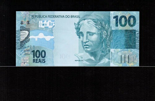 2010 Brazil 100 REAIS Prefix **DA** Gem UNC商品について売主の紙幣：Gem UNC流通/非流通：非流通種類：紙幣年：2010年国：ブラジルグレード：未鑑定製造国/地域：ブラジル認証：未鑑定注意事項以...