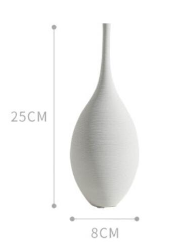 その他の花瓶はコチラ花瓶 おしゃれ フラワーベース インテリア 北欧風 【商品詳細】 サイズ：高さ25cm　幅8cm カラー：ホワイト 素材：セラミック 製造国：中国 輸入雑貨を生活に取り入れてみませんか？ 海外ならではの楽しいデザインと面...