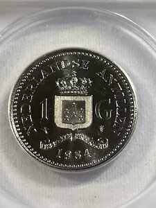 1984 Netherlands Antilles 1 Gulden Graded MS 65 by ANACS Low Mintage商品について循環/非循環 非循環組成 ニッケル流通国 オランダ領アンティル1984年グレード MS 65...