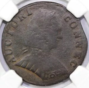 1787 Small Head Connecticut Colonial Copper NGC VG DETAILS ENV DAMAGE商品について循環/非循環 循環コイン コネチカット銅貨組成 銅タイプ コロニアル1787 年ストライク...
