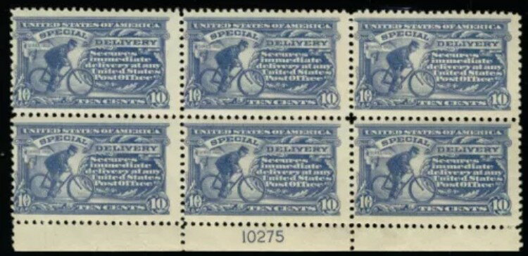 MALACK E11 F/VF OG NH, plate block of 6, fresh color..MORE.. pb3451商品について認証：未認証グレード：説明参照原産地：アメリカ合衆国品質：説明参照注意事項※以下の注意事項をご...