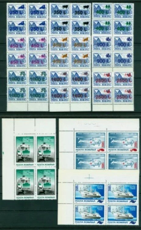 1998/2001 ZODIAC,Astrology,Zodiaque,Romania,Mi.5329,5596,MNH,x4,Complete,rare !!商品について出品者コメント「Bootomシートの余白部分すべて/1998年以降/...