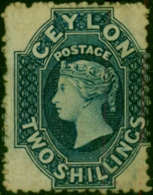 Ceylon 1864 2s Steel Blue SG59 Fine MM商品について時代：ヴィクトリア時代（1840-1901年）品質：新品同様（ヒンジ付き）タイプ：シングルグレード：F（良好）発行年：1864年ブランド：PTS注意事項...