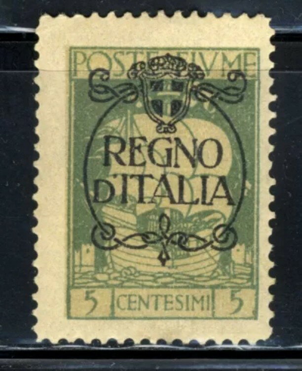 1924 Fiume Regno Ditalia DOUBLE OVERPRINT Sc#184 MNH OG ?ERROR商品について販売者メモ「MNH OG」製造国/地域：イタリア発行年：1921-1930年認証：未認証品質：未使用/M...