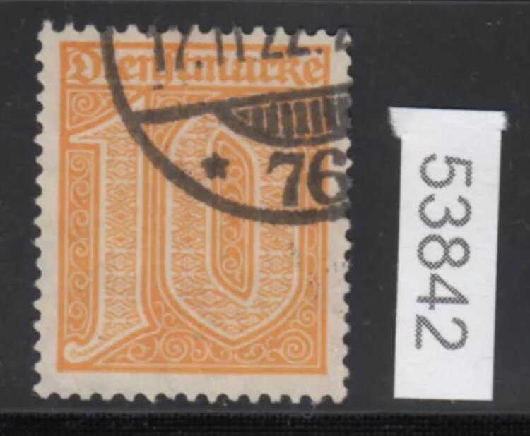 Dr. Service 1922, Michel No.: D 65 stamped checked Certificate商品について専門家認定BPP写真証明書シングルスタンプ付き真正性：本物地域：ドイツ帝国ブランド：ノーブランド認証：該...