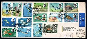 UK BRITISH INDIAN OCEAN TERRITORY 1969 POSTED ON ALDABRA ISLAND FRANKED商品について出品者メモ「F-VF」タイプカバー原産地：イギリス植民地および準州時代：エリザベス2世...