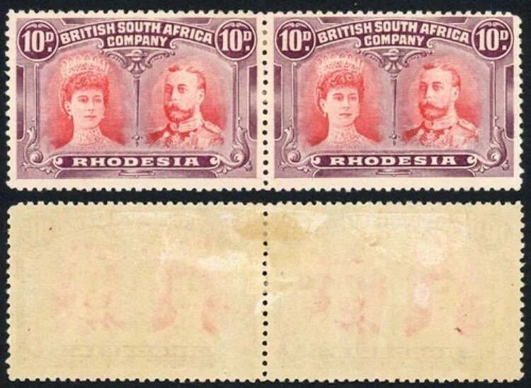 Rhodesia SG149var 10d scarlet and maroon Gash in Queens ear M/M商品について注意事項※以下の注意事項をご理解のうえ、ご購入ください※■ 商品について本商品は海外から輸入した切手で...