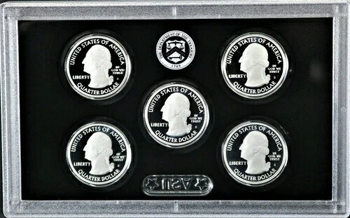 2017-S AMERICA THE BEAUTIFUL QUARTER SILVER PROOF SET!!No Box or Coa!!!!!商品について流通/非流通額面：25セントコイン：アメリカ・ザ・ビューティフル材質：銀発行年：2...