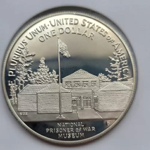 1994 P Prisoner of War Museum 90% Silver Dollar Proof 15276商品について流通/非流通 非流通額面 1ドル材質 銀発行年 1994年刻印タイプ プルーフ特徴 記念鋳造所 フィラデルフィ...