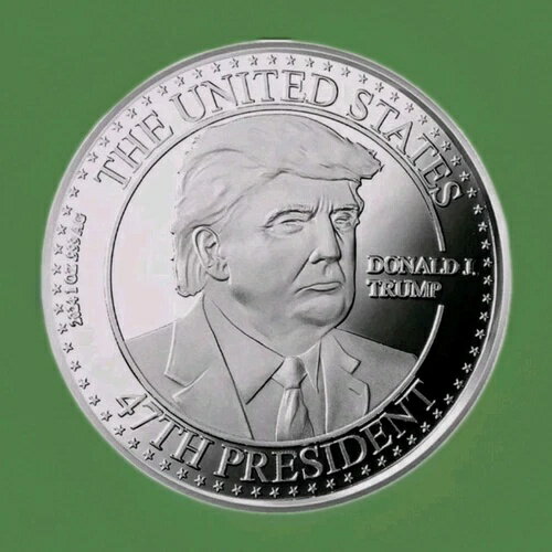 Trump Victory 47th President 1 Troy Oz .999 Fine Silver Round商品について組成：銀形状：ラウンド製造年：2024年純度：0.999単位1オンスあたりの貴金属含有量：1オンス製造国／...