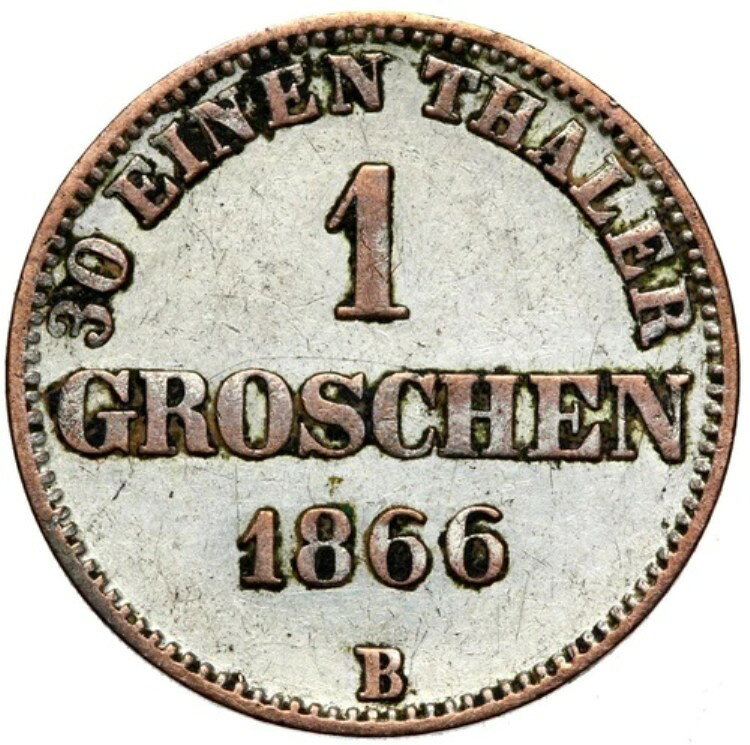 Oldenburg ? Peter II. - Coin - 1 Dime 1866 B - Silver商品について認証：未認証10セント硬貨製造国・地域：ドイツ金属／素材：銀提供範囲：1枚製造年：1866年注意事項※以下の注意事項をご理...