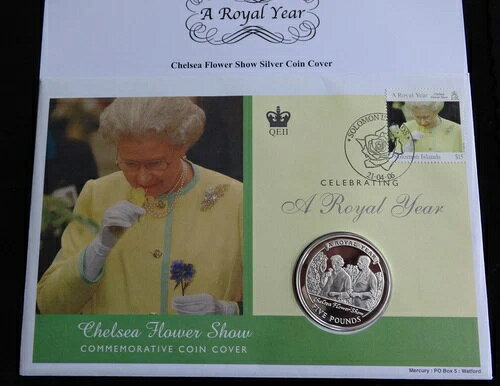 2005 SILVER PROOF GIBRALTAR ?5 COIN COVER + COA A ROYAL YEAR CHELSEA FLOWER商品について出品者コメント「2005年 ジブラルタル シルバー プルーフ 5ポンドコインセ...