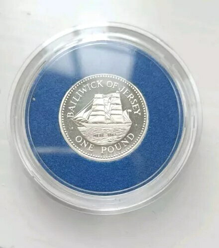 Jersey Silver ?1 1992. KM- 86a. PROOF. Shipbuilders - Hebe 1861. 3000 ex.商品について原産地：ジャージー製造国/地域：ジャージー注意事項※以下の注意事項をご理解のうえ、...