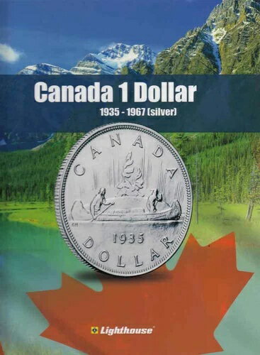 Album For Canada Silver $1 Coins 1935-1967 Lighthouse Vista Book Safe Storage商品について状態：新品：新品、未使用、未開封、未損傷の商品（ハンドメイド商品を含む）。...