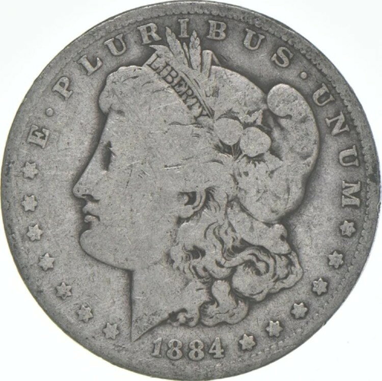 G/VG 1884-O Morgan Silver Dollar (1 coin)商品について流通/非流通：流通額面：1ドルコイン：モルガン組成：銀発行年：1884年掲載タイプ：ストック鋳造タイプ：ビジネス造幣局所在地：ニューオーリンズグレ...