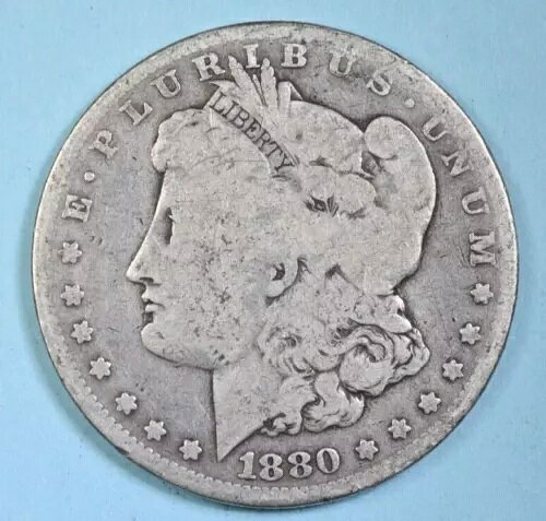 1880 O Morgan Dollar ~ VG VERY GOOD ~ 90% Silver $1 US Coin Collectible商品について流通/非流通 流通額面 1ドルコイン モルガン組成 銀発行年 1880年純度 0.9打...