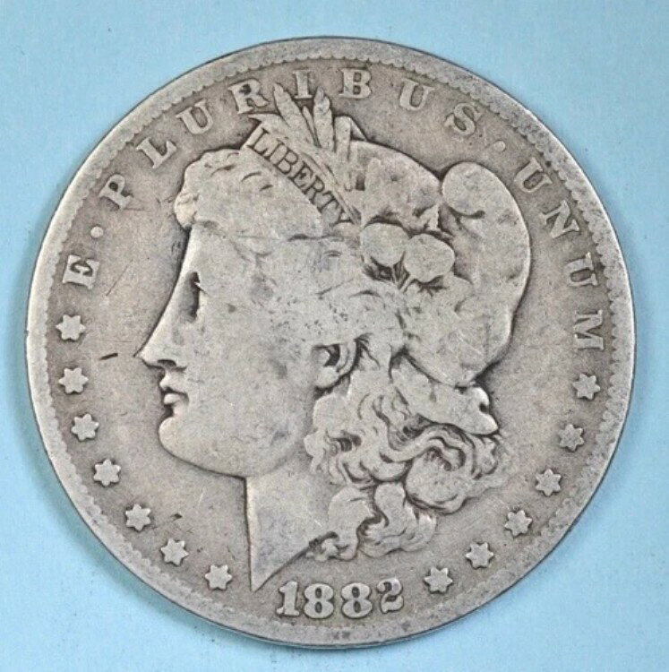 1882 O Morgan Dollar ~ VG VERY GOOD ~ 90% Silver $1 US Coin Collectible商品について流通/非流通 流通額面 1ドルコイン モルガン組成 銀発行年 1882年純度 0.9打...