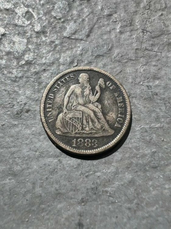 1883 Silver Seated Dime Full Liberty Love Token CPSS PCSS 4 Letter Stunner商品について出品者コメント「状態については写真をご覧ください。」素材：銀流通/非流通：流通純...