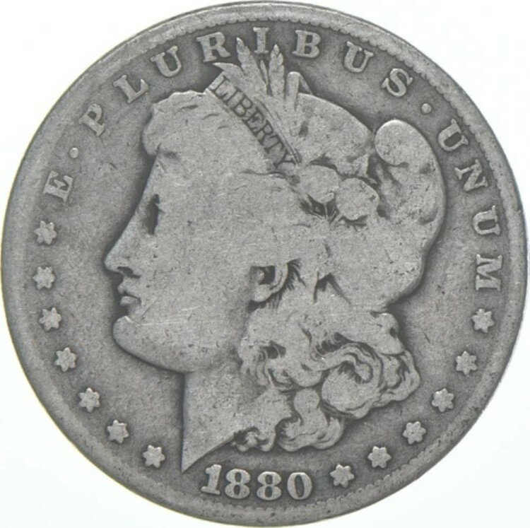 G/VG 1880-S Morgan Silver Dollar (1 coin)商品について認証：未認証掲載タイプ：ストック額面：1ドル流通/非流通：流通組成：銀発行年：1880年製造国/地域：アメリカ合衆国刻印タイプ：ビジネス造幣局所在...