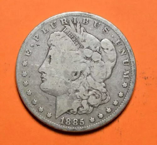 1885 Morgan Dollar ~ VG VERY GOOD ~ 90% Silver $1 US Coin商品について流通/非流通 非流通額面 1ドルコイン モルガン組成 銀発行年 1885年純度 0.9打刻タイプ ビジネス造幣局所...