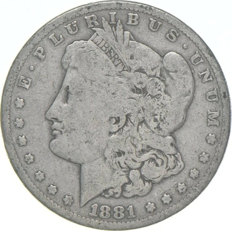 G/VG 1881-S Morgan Silver Dollar (1 coin)商品について認証：未認証掲載タイプ：ストック額面：1ドル流通/非流通：流通組成：銀発行年：1881年製造国/地域：アメリカ合衆国刻印タイプ：ビジネス造幣局所在...