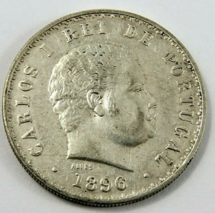 PORTUGAL 1896 SILVER 500 REIS COIN CARLOS I .917 SILVER .3685 OZ. SEE PICTURES商品について認証：未認証組成：銀製造年：1896年注意事項※以下の注意事項をご理解の...