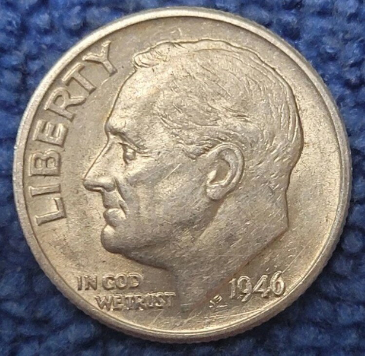 1946 Roosevelt Silver Dime several Errors ,DDR, DDO. VERY UNIQUE商品について額面 10セント流通/非流通 非流通コイン ルーズベルト・ダイム種類 エラー組成 クラッド年 194...