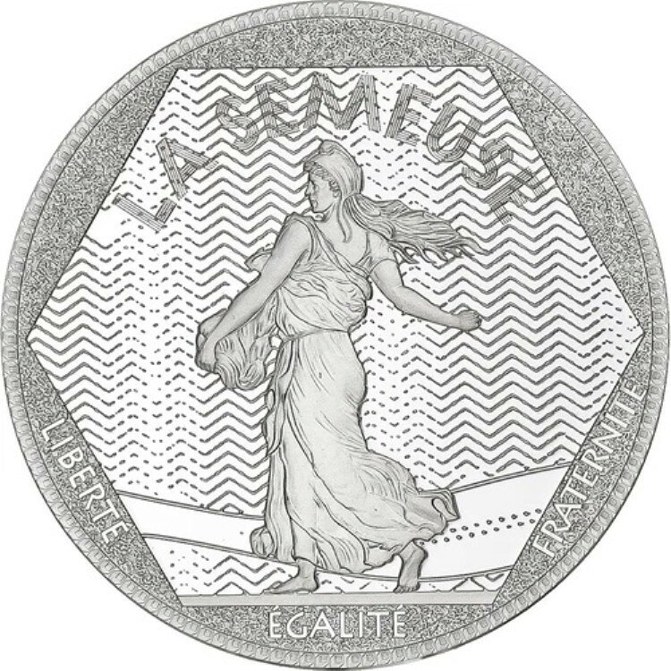 [#637712] France, Medal, Les Embl?mes Fran?ais, La Semeuse, Silver, MS商品について国：フランス額面：メダル発行年：該当なしコインの状態：MS材質：銀直径：40注意事項※以...