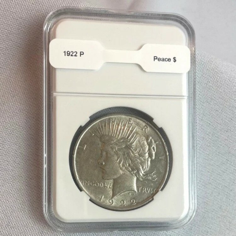 1922 P Peace $1 Silver Dollar商品について出品者コメント「中古品ですが、状態は良好です」流通/未流通額面 1ドルコイン ピース材質 銀発行年 1922年刻印タイプ ビジネス純度 0.9造幣局所在地 フィラデルフィ...