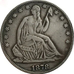 1878 CC Seated Liberty Silver Half Dollar 50C High Grade Gift！商品について認証：未認証流通/非流通：非流通年：1878年鋳造地：カーソンシティ鋳造方法：ビジネス額面：50セントグ...
