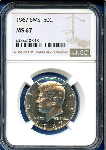 1967 P NGC SMS MS67 Kennedy Half Dollar 50c US Mint Silver 1967-P MS-67 SMS商品について販売者からのコメント「この時期だからこそ、中小企業を応援してください。ありがと...