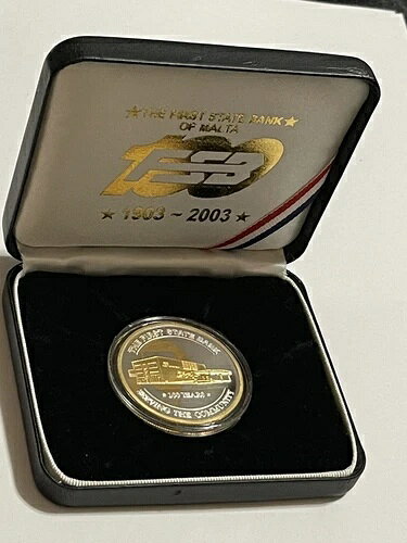 Malta Montana 24k Gold Gild Proof Coin 1 Troy Oz .999 Fine Silver Round Medal商品について組成：銀修正内容：24金メッキ形状：ラウンド型年：2003年純度：0.99...