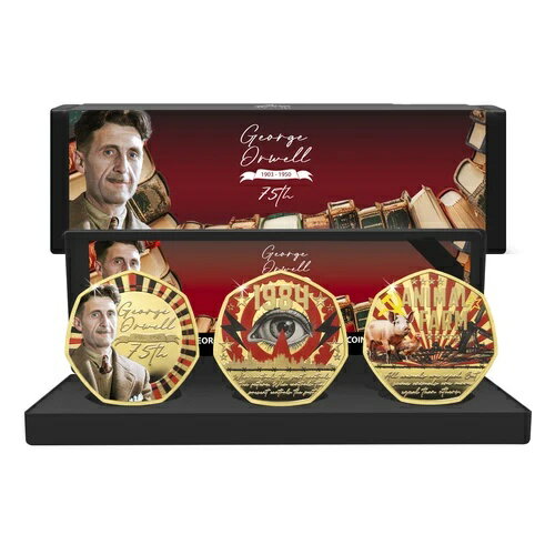 75th Anniversary of the Death of George Orwell Gold Coin Limited Edition Box Set商品について変更された商品番号製造国/地域 不明UPC 506333702975...
