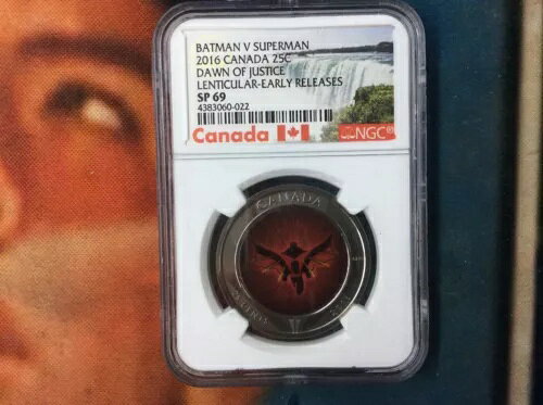 Batman v Superman 2016 Canada 25C Dawn of Justice NGC SP69 Graded coin商品について出品者コメント「写真をご覧ください」カナダ 25セント硬貨発行年：2016年認定番号：4...