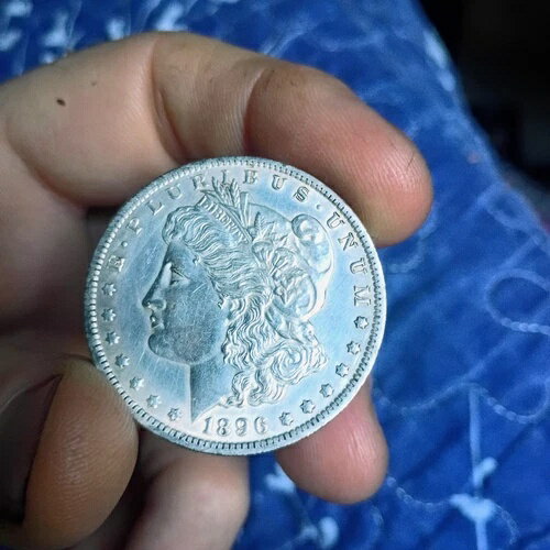 AU 1896 (P) Morgan Silver Dollar Awesome coin! may haggle just ask. item#17商品について組成：銀認証番号：不明打刻方法：ビジネス純度：不明等級：AUKM番号：不明認証...