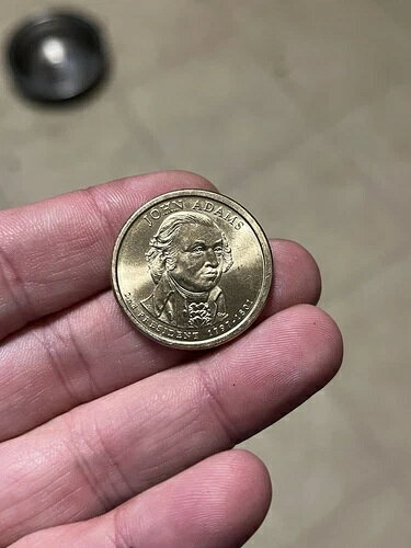 2007 P Uncirculated John Adams $1 Gold Copper Presidential Dollar Coin商品について流通/非流通 非流通額面 1ドルコイン 大統領記念材質 銅発行年 2007年鋳造方法 ビ...