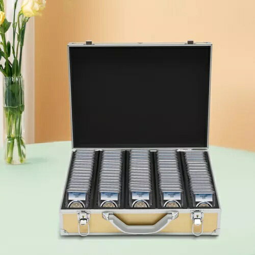 100x Coin Storage & Display Aluminum Frame Box Case for Coin Collectors Gold商品について状態：新品、未使用、未開封、未損傷の商品（ハンドメイド商品を含む）。出品者の...