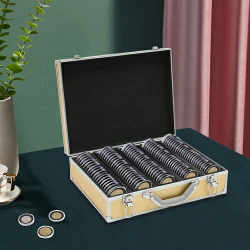 5-Compartments 100 Coin Storage Case Display Aluminum Box Coin Collectors Case商品について状態：新品：新品、未使用、未開封、未損傷の商品（ハンドメイド商品を含む）...