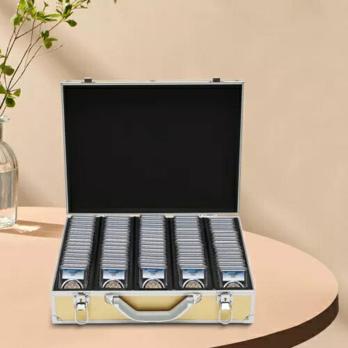 5-Compartments 100 Coin Storage Case Display Aluminum Box Coin Collectors Case商品について状態：新品：新品、未使用、未開封、未損傷の商品（ハンドメイド商品を含む）...