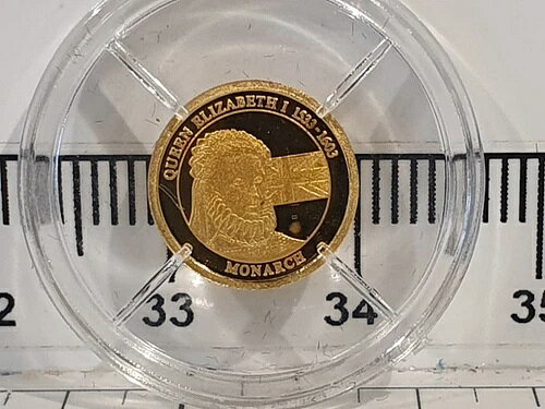 (Lot 965) 14ct Gold Miniature ~ The Greatest Britons - Queen Elizabeth I商品について注意事項※以下の注意事項をご理解のうえ、ご購入ください■ 鑑定済みコイン・紙幣につい...