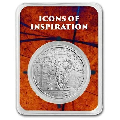 2 Dollar Icons of Inspiration Johannes Gutenberg Niue 1 oz Silver Blister 2024商品について金属/素材 シルバー年 2024純度 0.999ブランド ノーブランド認...
