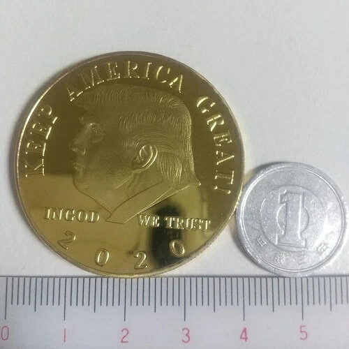 Donald Trump 2020 Commemorative Medal Gold Finish US President Eagle Coin商品について出品者からのコメント「良好 / 豊富な品揃えの中から、厳選した高品質な商品を仕入れ...