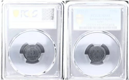 Germany-Empire 5 Pfennig 1922-G J.297 PCGS MS65 124638商品について保存状態：未使用1922年製造国／地域：ドイツ認証：PCGS素材：鉄額面：5ペニヒブランド：ノーブランドMPN：該当なし...