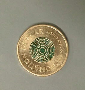 RARE 2021 AUSTRALIAN DONATION ONE DOLLAR COIN, JC INITIALS ON LEFT SHOULDER商品についてコインの種類：デシマル組成：金年：2021年年代：2000年代国：オーストラリ...