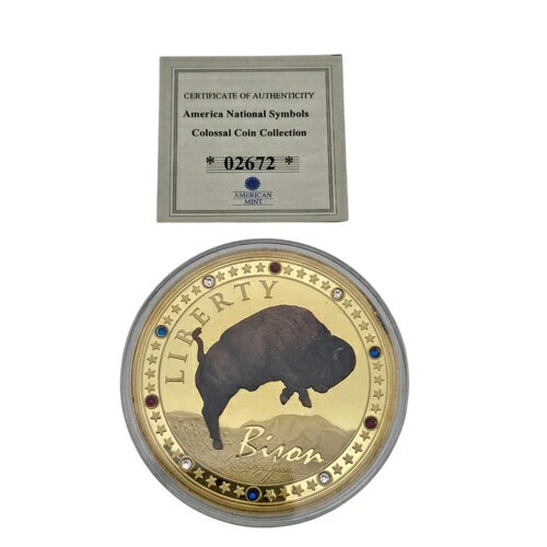America National Symbols Colossal Coin Collection Gold Layed 02672 American Min商品について構成：金ストライクタイププルーフ製造国／地域：アメリカ合衆国認証：未認...