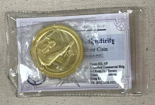Rare 2008 999 Silver Coin 24K Gold Toned 43 Grams Citi Olympics Gymnastics商品について販売者コメント「オリジナルのパッケージと書類が付属」組成：銀純度：0.999刻印...