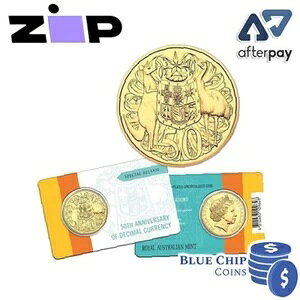 2016 UNC 50c 50th ANNV OF DECIMAL CURRENCY ROUND GOLD PLATED COIN ON CARD商品について出品者からのコメント「状態良好！！ZIP PAYとAFTERPAYをご利用いただけ...