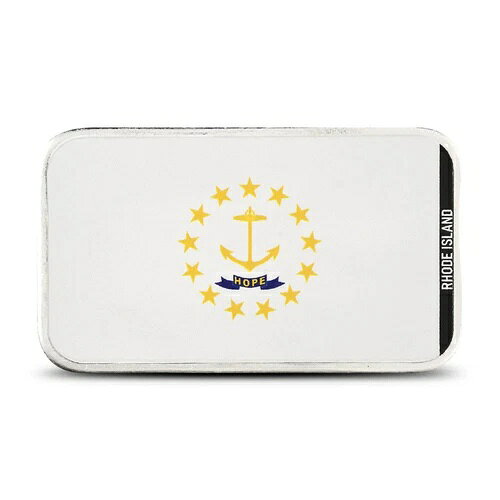 1 oz Colorized Stacking Across America Rhode Island State Flag Silver Bar (New)商品について形状：バーブランド/ミント：Stacking.NYC製造国/地域：アメ...